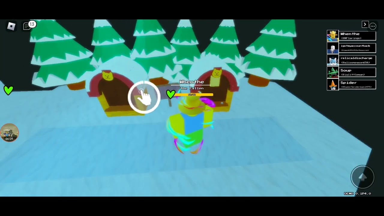 UT:SA Snowdin part 1 update / roblox UT:SA - YouTube