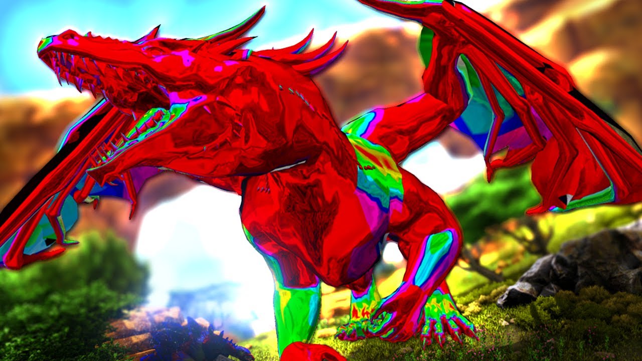 You Won't BELIEVE the POWER OF THE ELEMENTAL DRAGON GOD! | ARK O-MEGA ...