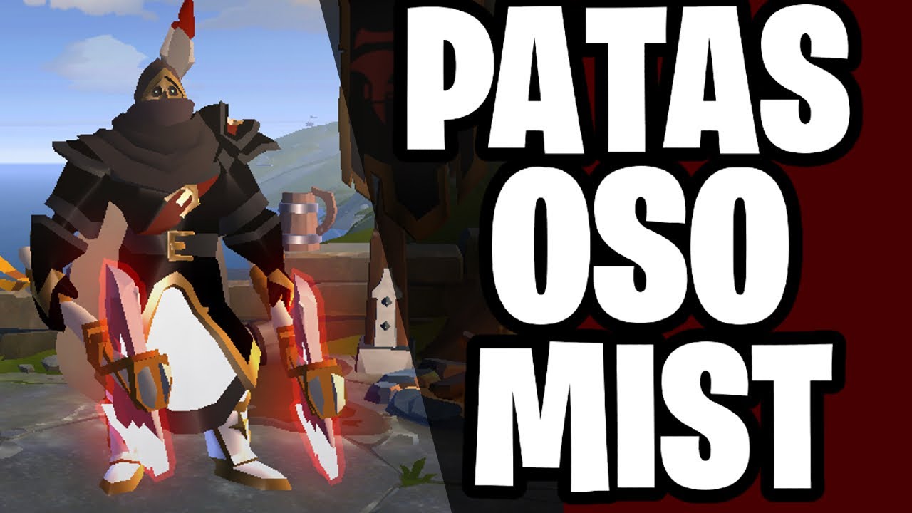 Patas de Osos ¡IMPARABLES! en las Mist de Albion Online | Build Patas ...