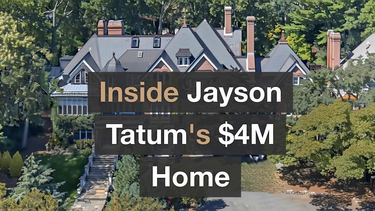 Inside Jayson Tatum's $4M Gothic Revival Home - YouTube