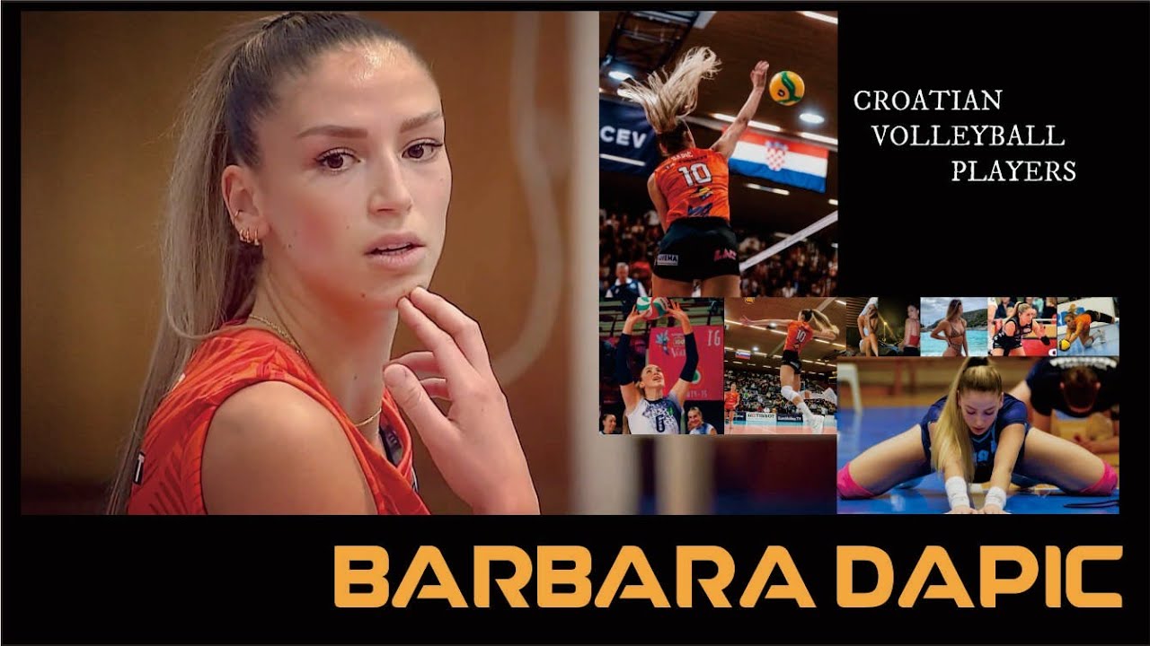 Barbara Dapic | Best Croatia Opposite | The Tallest Girl Volleyball ...