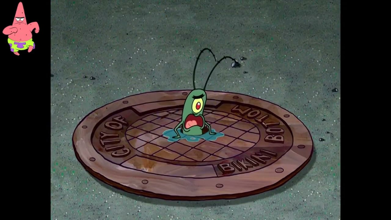 Plankton Breathing after Gets Flushed for 10 Hours - YouTube