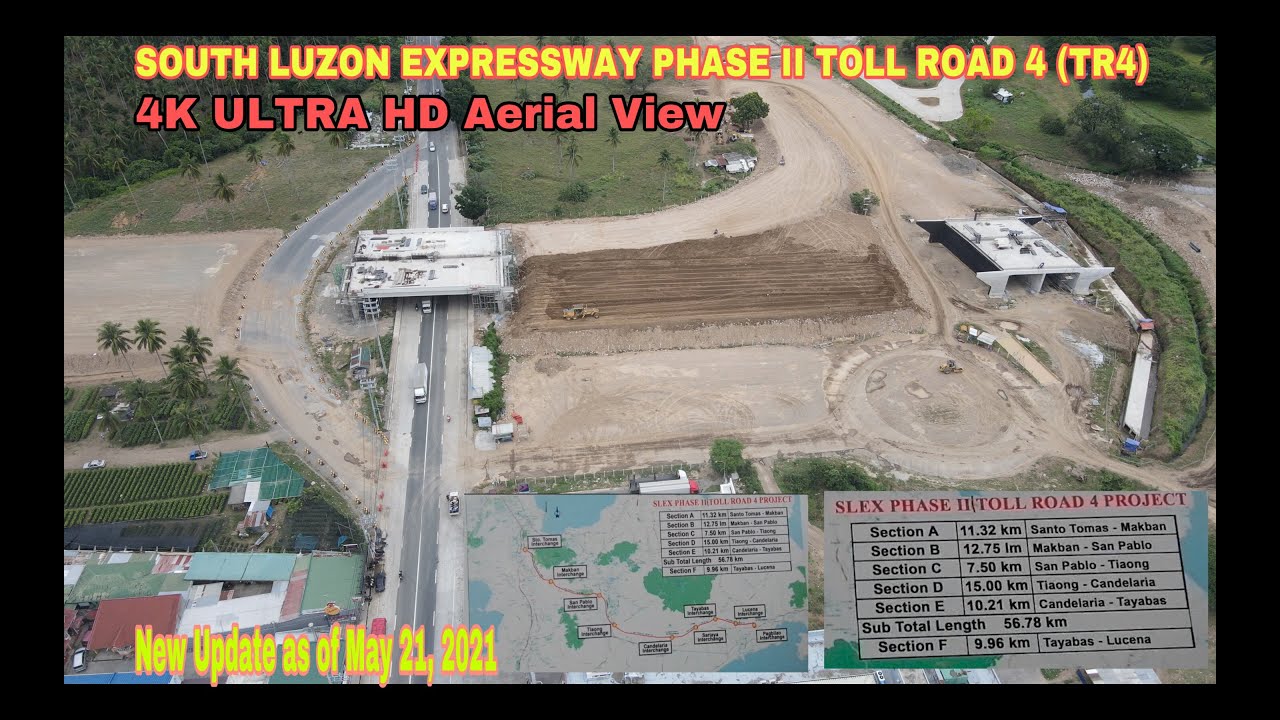 SOUTH LUZON EXPRESSWAY PHASE II (TR4) PROJECT TIAONG, QUEZON NEW UPDATE ...