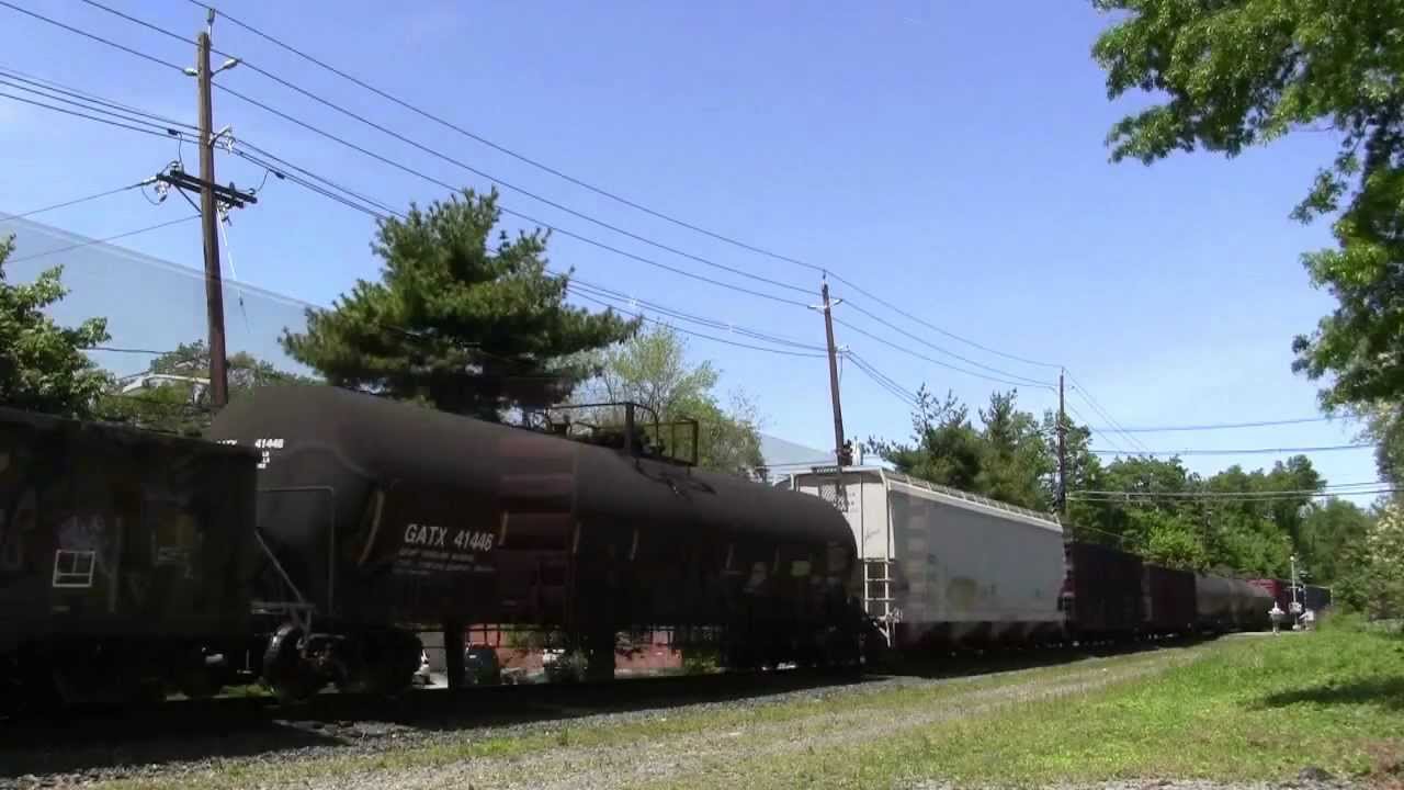 National Train Day 2012: CSX River Line - Bergenfield, NJ - YouTube