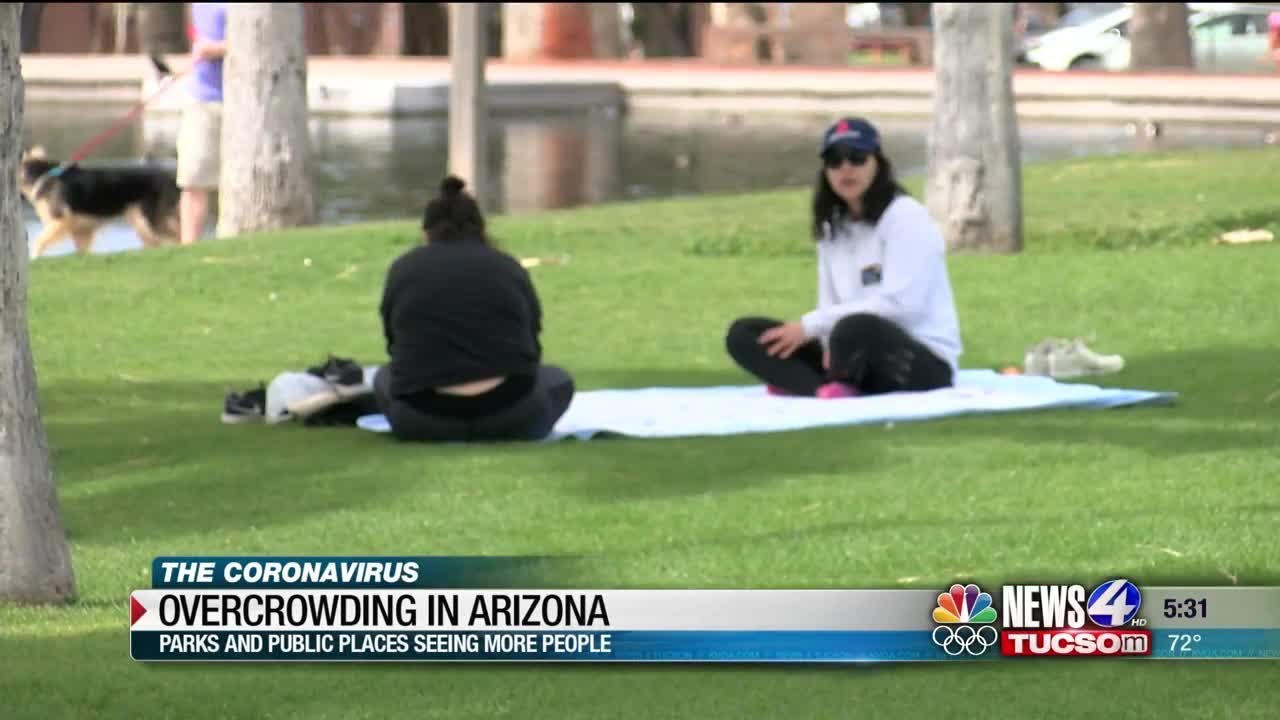 concerns of overcrowding at Arizona parks - YouTube