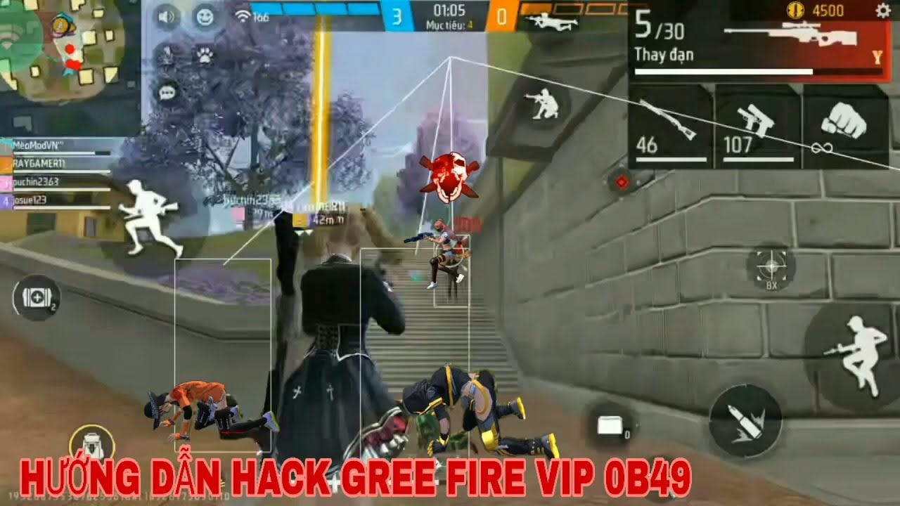 Hướng Dẫn Cách Hack Free Fire Ob49🔥 | Mod Menu Hack FF Ob49 | Meo Mod ...