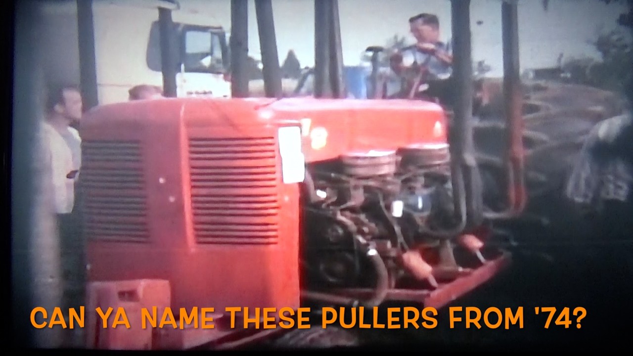 Vintage Tractor Pulling at the Buck, 1974 - YouTube