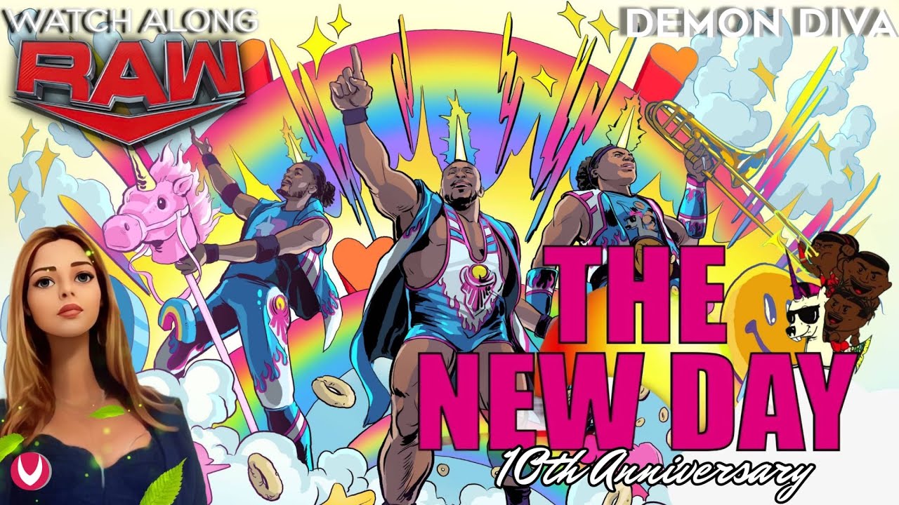 WWE Raw Watch Along | 10 years of New Day Edition - YouTube