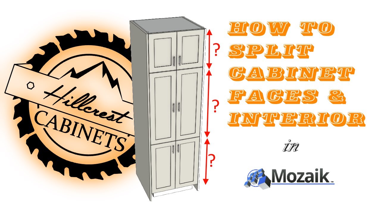 How to Split Faces and Interiors - Mozaik Software Tutorials - YouTube