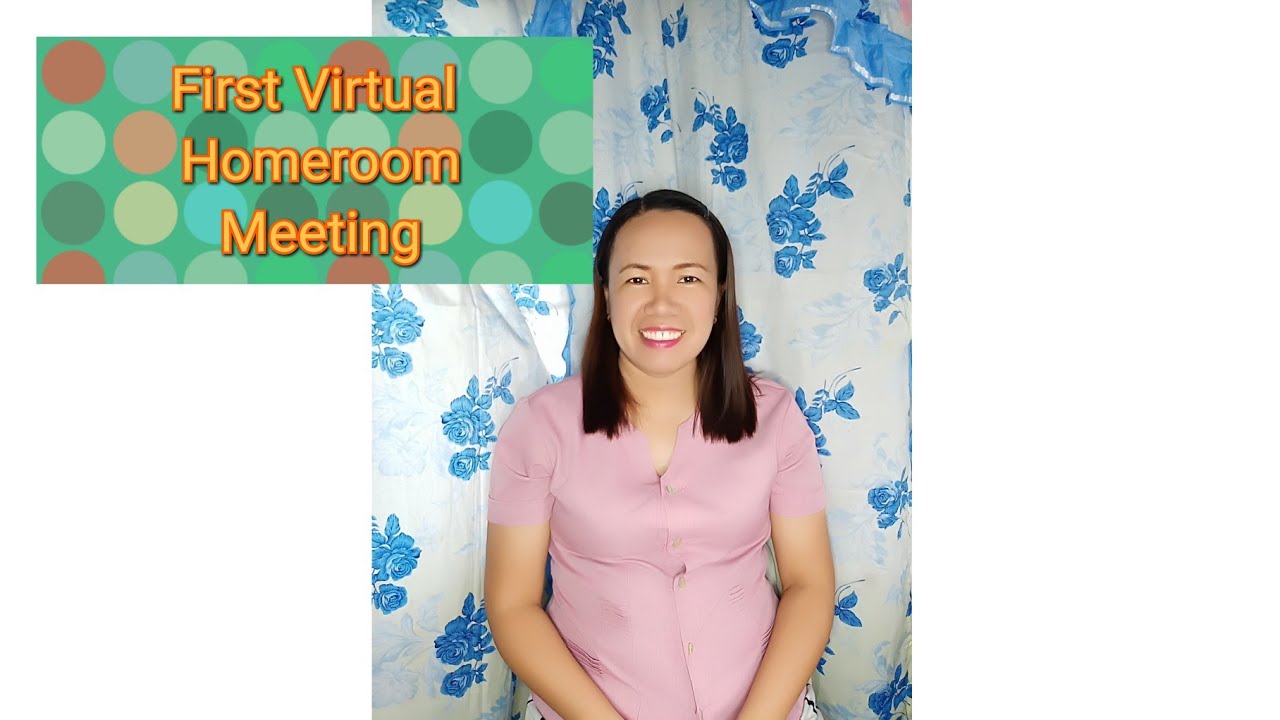 1st Virtual Homeroom PTA Meeting Sept 24, 2020 - YouTube
