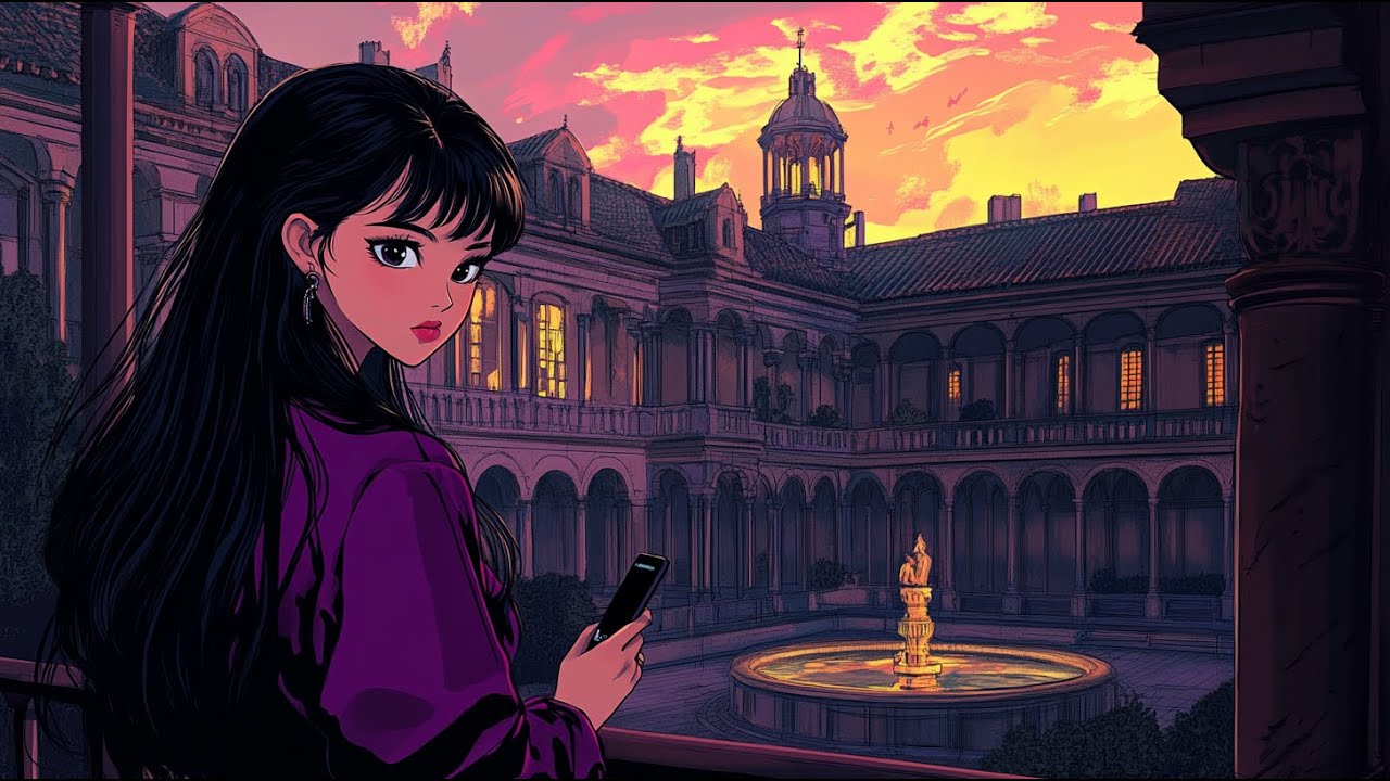 Lofi Soft Goth 🎧🖤📚 beats to relax, study and work - YouTube