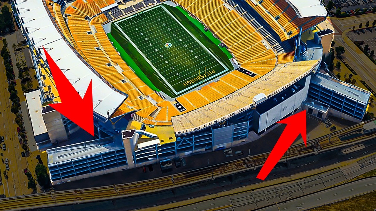 Weird Areas Inside NFL Stadiums - YouTube