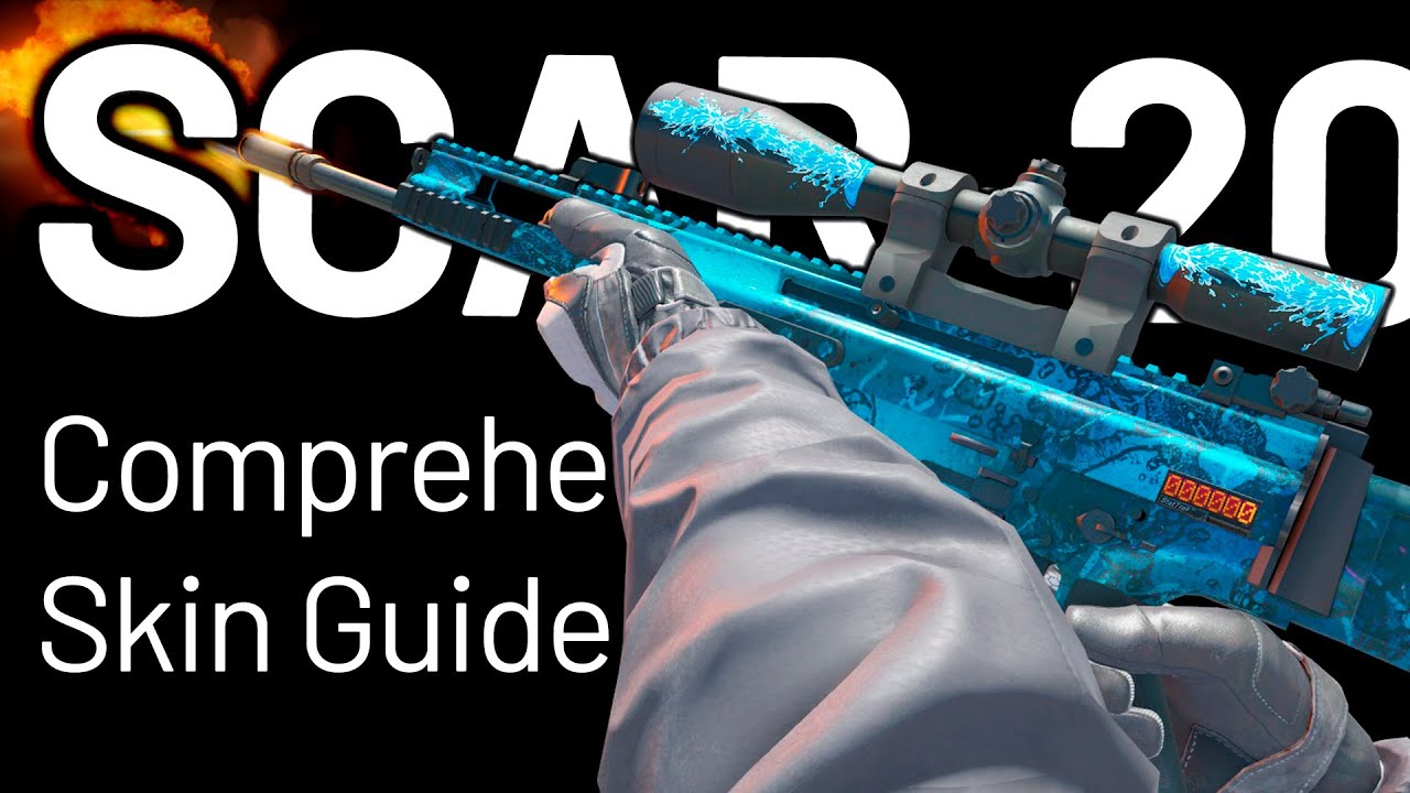 SCAR 20 Comprehensive CS2 Skin Guide - YouTube
