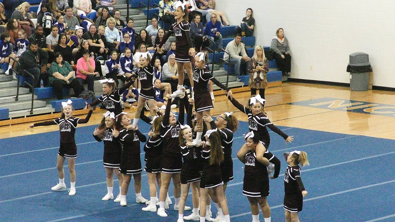 Bourbon County KY Cheerleading KAPOS - 5 Nov 2018 - YouTube