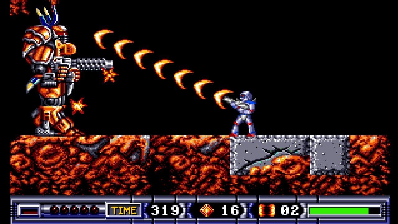 Turrican II - INTRO - Amiga 500 - YouTube