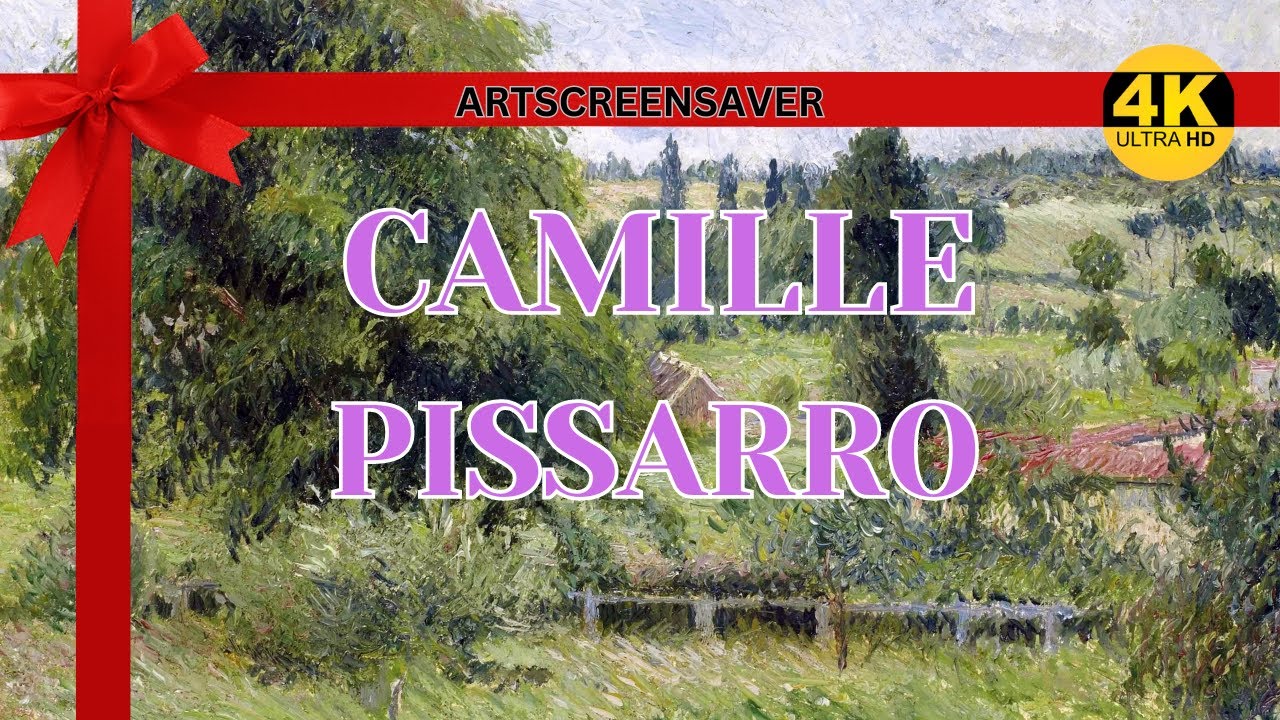 Art Screensaver with Classical music. 4K Video Art on TV Impressionist ...