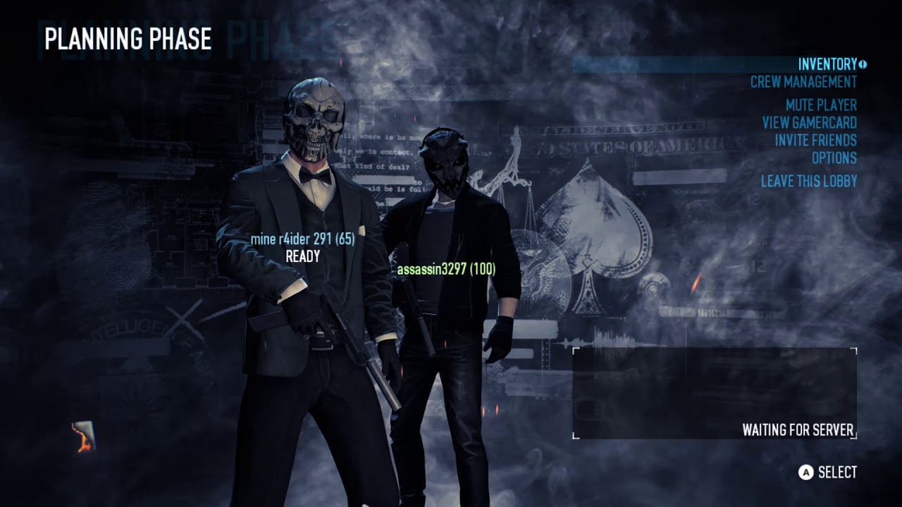 PAYDAY 2 Shadow Raid With Assassin3297 - YouTube