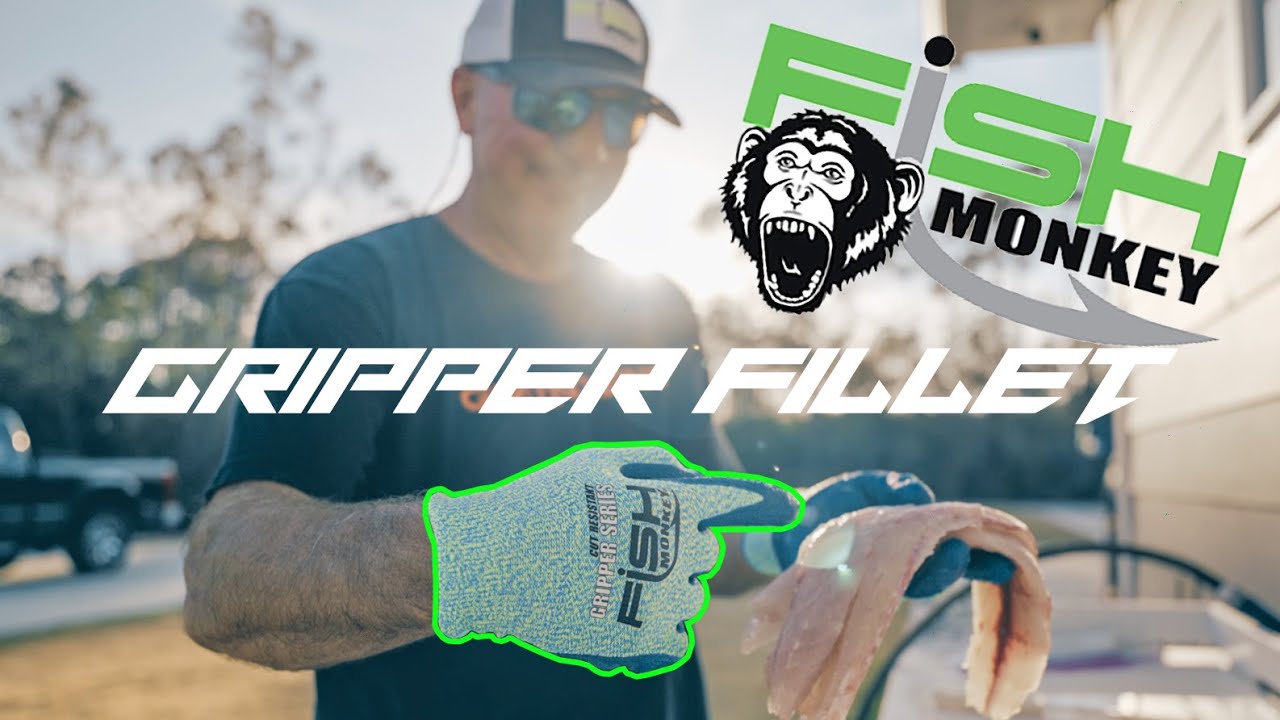 Fish Monkey Gripper Fillet Gloves - YouTube