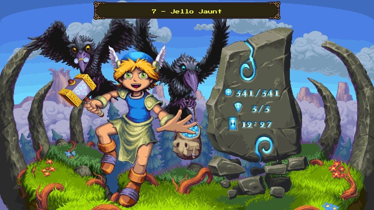 Tiny Thor Full Game Walkthrough No Commentary Part 1 All Red Gem - YouTube