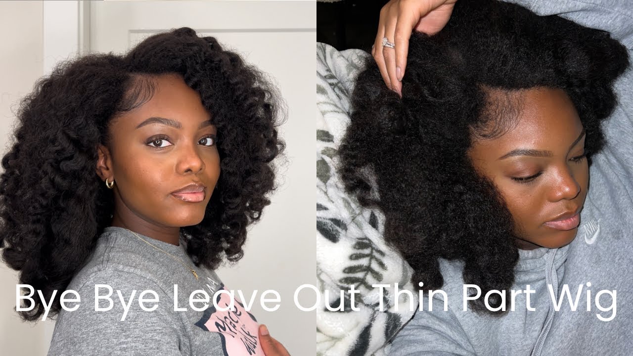 NO LEAVE OUT 100% protective style for 4C Hair | ITS A WIG ️ - YouTube