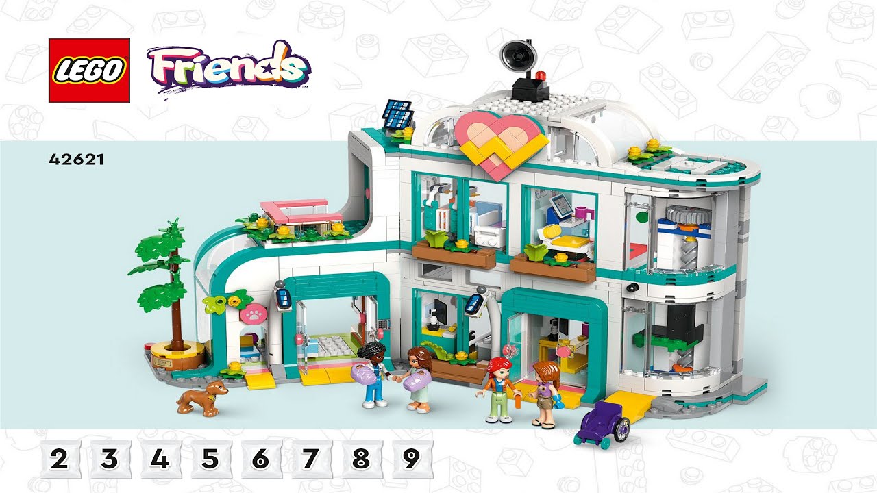 LEGO instructions - LEGO Friends - 42621 - Heartlake City Hospital ...