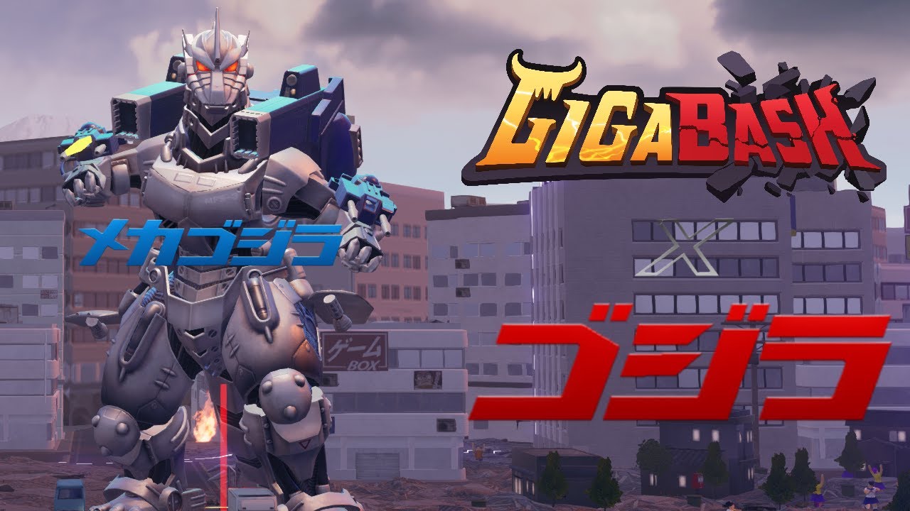 GigaBash - Kiryu Mechagodzilla Arcade Walkthrough - YouTube