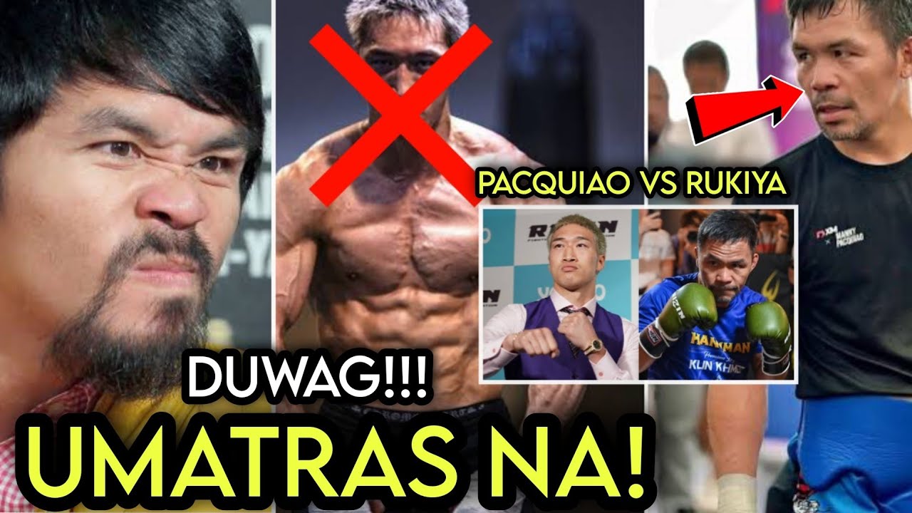 "Kakapasok Lang" RUKIYA UMATRAS Kay MANNY PACQUIAO Bakbakang PACQUIAO ...