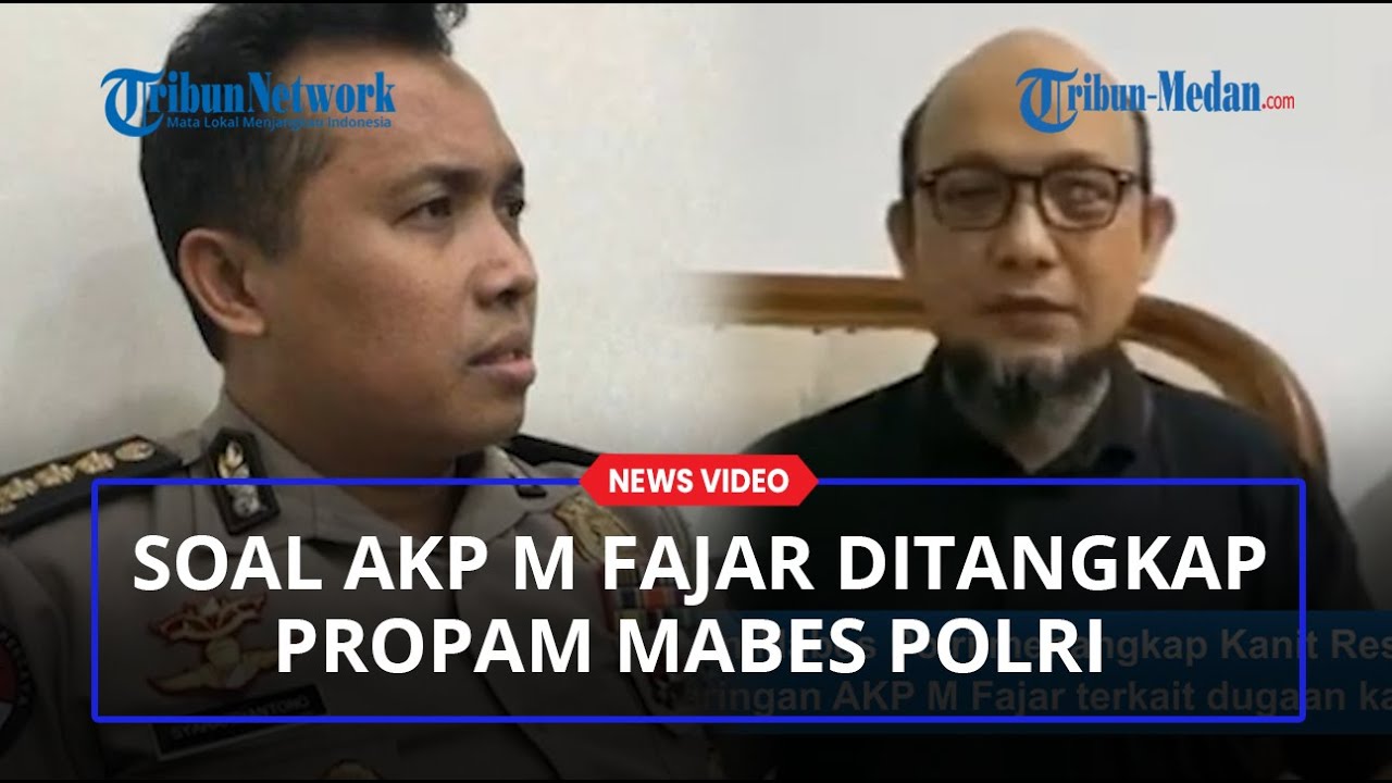 Tanggapan Novel Baswedan Soal AKP M Fajar yang Ditangkap Propam Mabes Polri Terkait Judi Online ...