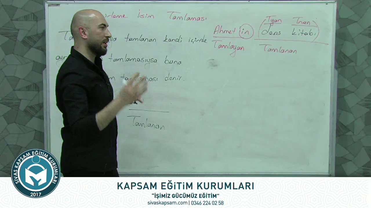 ERHAN TEMEL / TÜRKÇE - İSİM TAMLAMALARI - YouTube