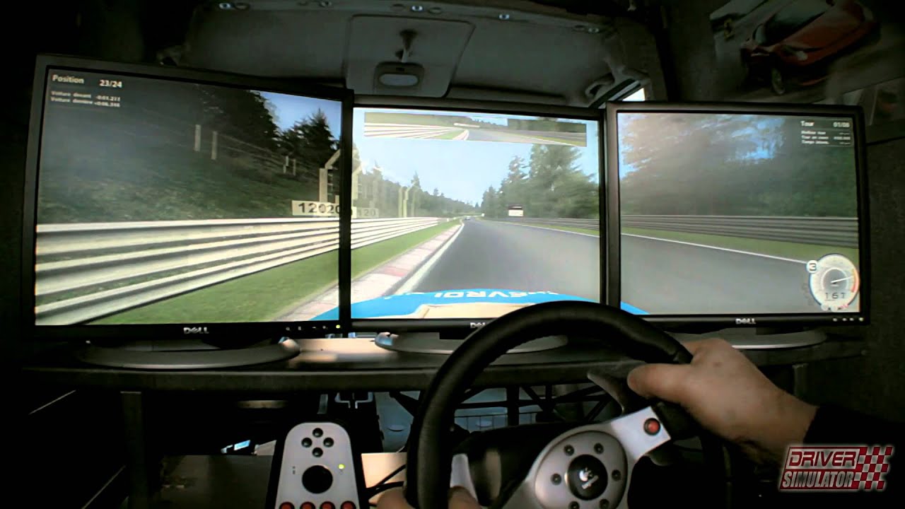 Driver Simulator 67 - Siège sur vérins : simulateur de conduite et ...