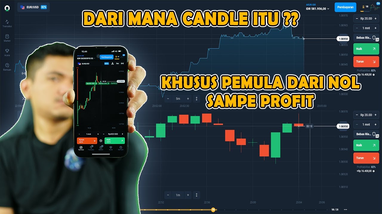 Tutorial trading olumptrade pemula sampai profit puluhan juta !! - YouTube