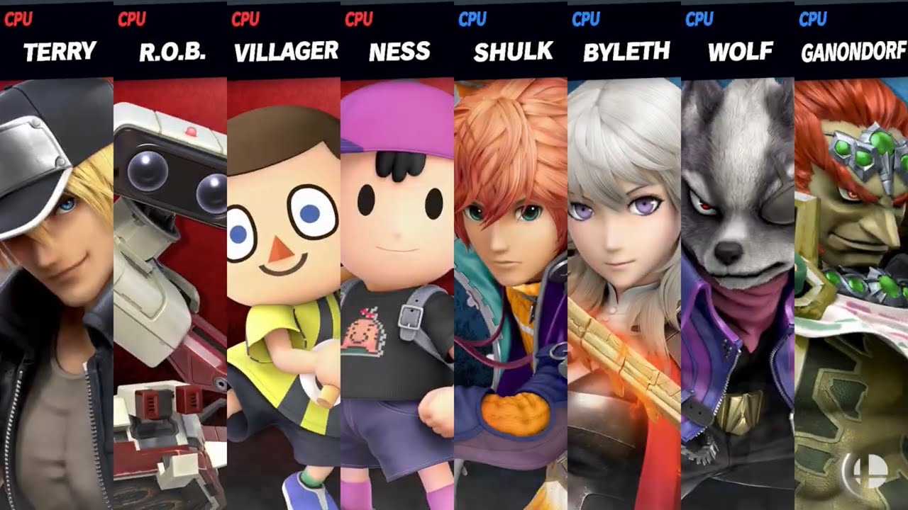 Super Smash Bros. Ultimate - Cartoon Network & Nickelodeon vs. Disney ...