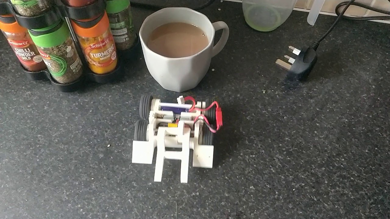 3d printed antweight battlebot - YouTube