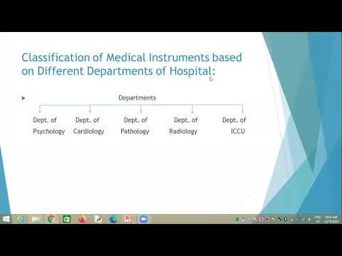 BMI- Classification of Medical Instruments