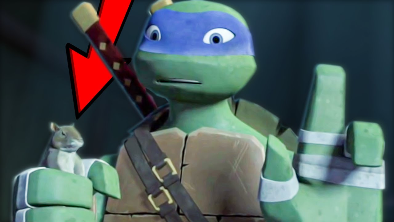 Demonic squirrel mutating turtles - #tmnt - YouTube