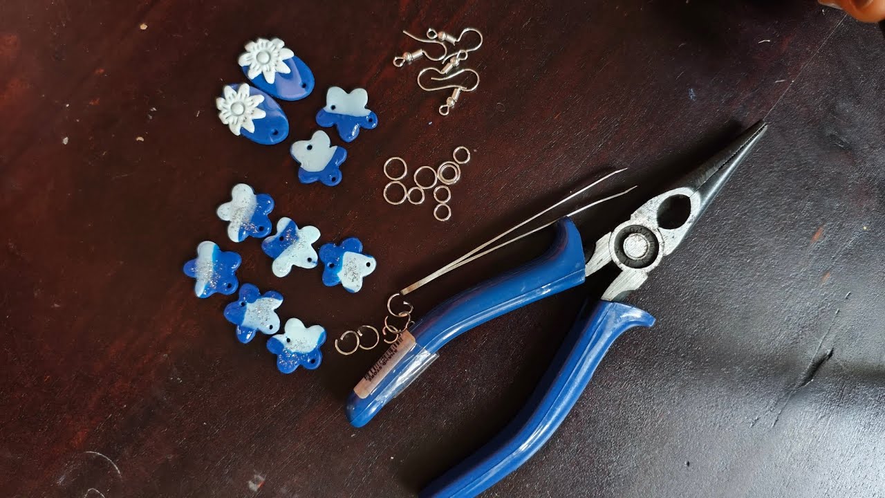 How to assemble earrings tutorial || jewelry making - YouTube