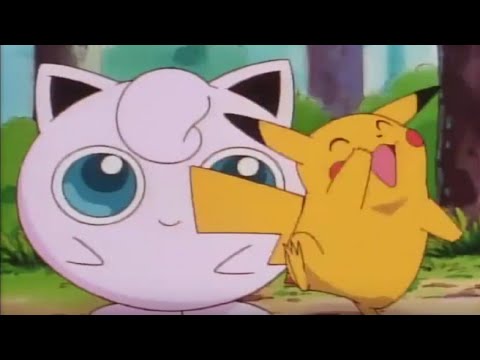 Jigglypuff kicks pikachu again
