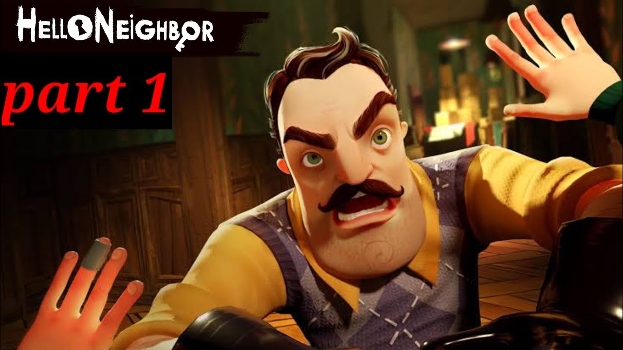 Hello neighbor part 1 ( hello neighbor secret #helloneighbor # ...