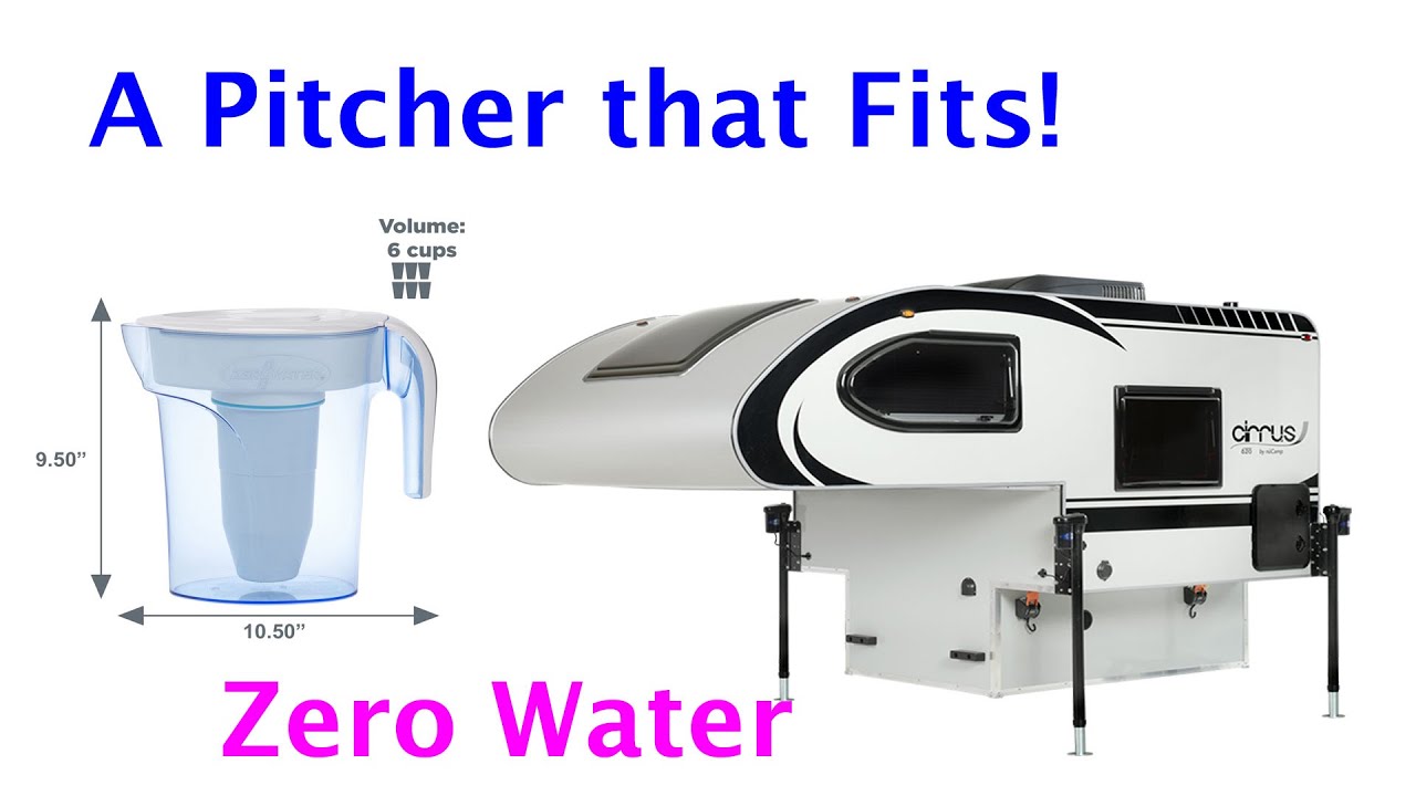 A Water Pitcher that fits in the 620 Refrigerator - YouTube