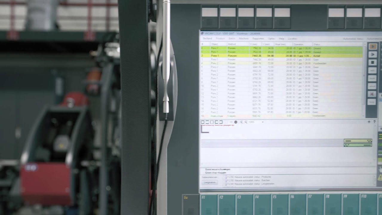 Voortman V505-160T - VACAM operating software - YouTube