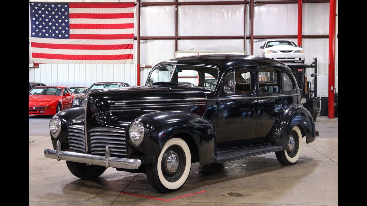 1940 Hudson Traveler Sedan For Sale - Walk Around - YouTube