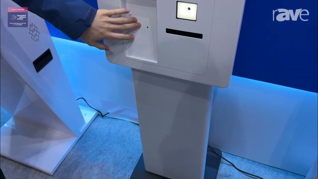 ISE 2025: TouchWo Presents Self-Service Touch Kiosk With QR Code Reader ...
