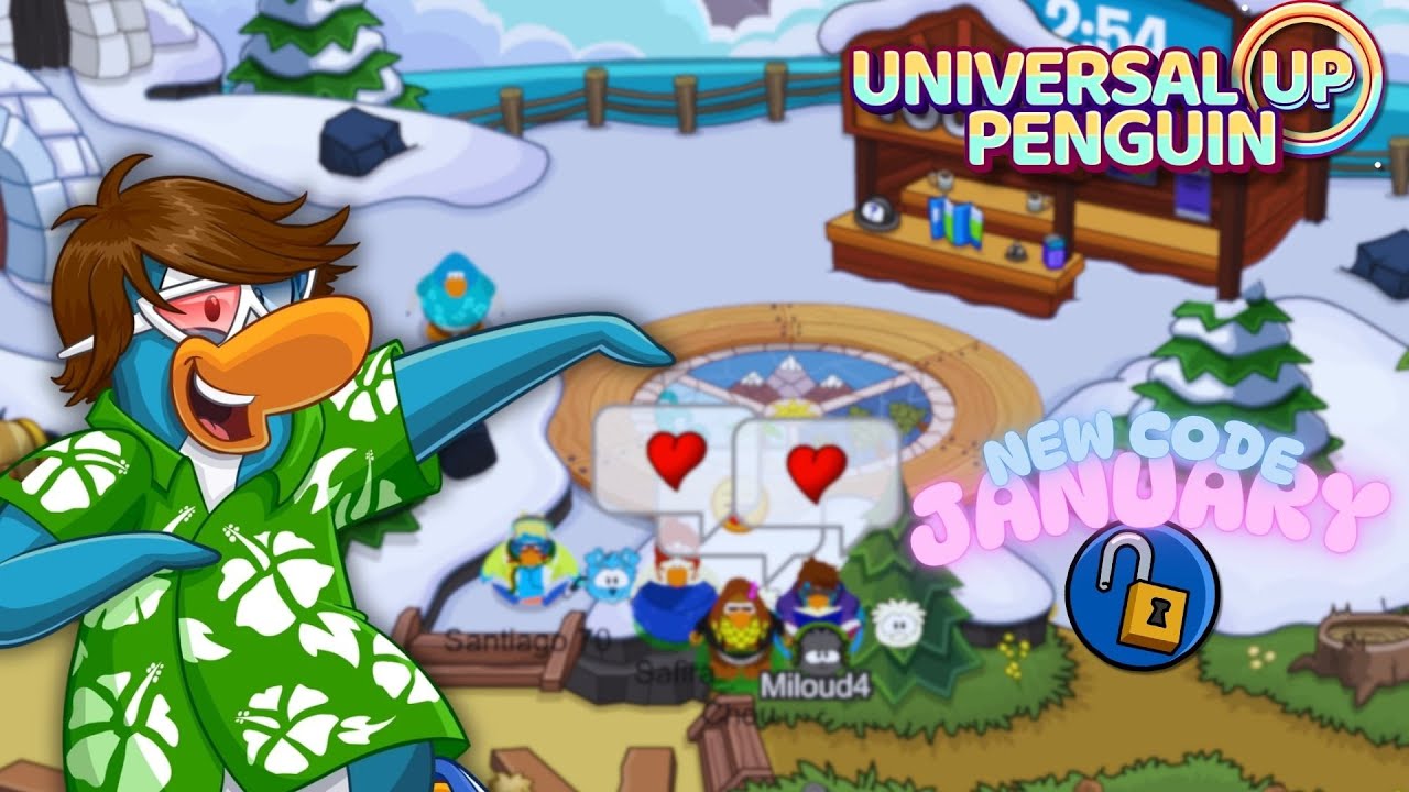 NEW UNIQUE CODE - JANUARY 2025 | Universal Penguin - YouTube