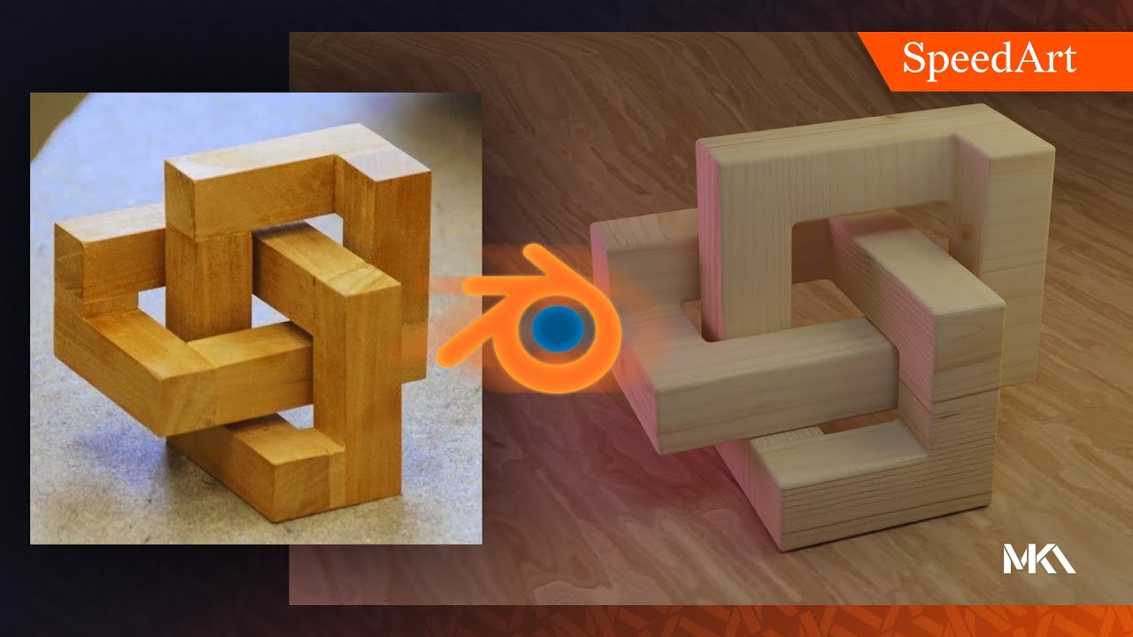 Bunna & Blender: The impossible shape speed-art - YouTube