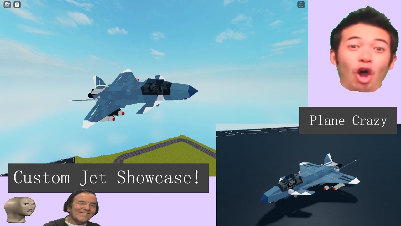 My New Custom Jet!! (Plane Crazy Cinematic Showcase) - YouTube