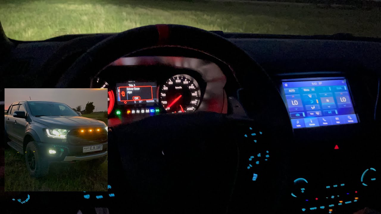 How to turn on lights in Ranger Raptor - YouTube