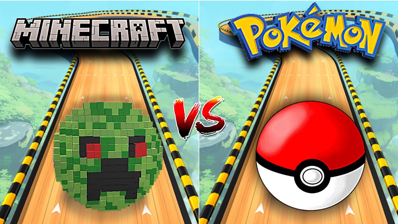 "Going Balls 🎱🏀⚽⚾ | Minecraft vs. Pokémon Gameplay Walkthrough | All ...