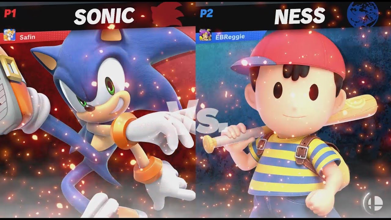 Smash Station 313 -WR2- Safin (Sonic) Vs. EBReggie (Ness) - YouTube