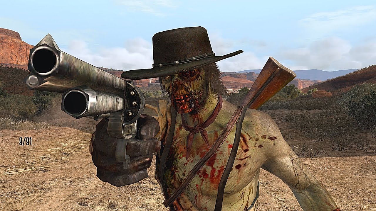 RDR1: Zombie John Marston Aggressive gameplay - YouTube