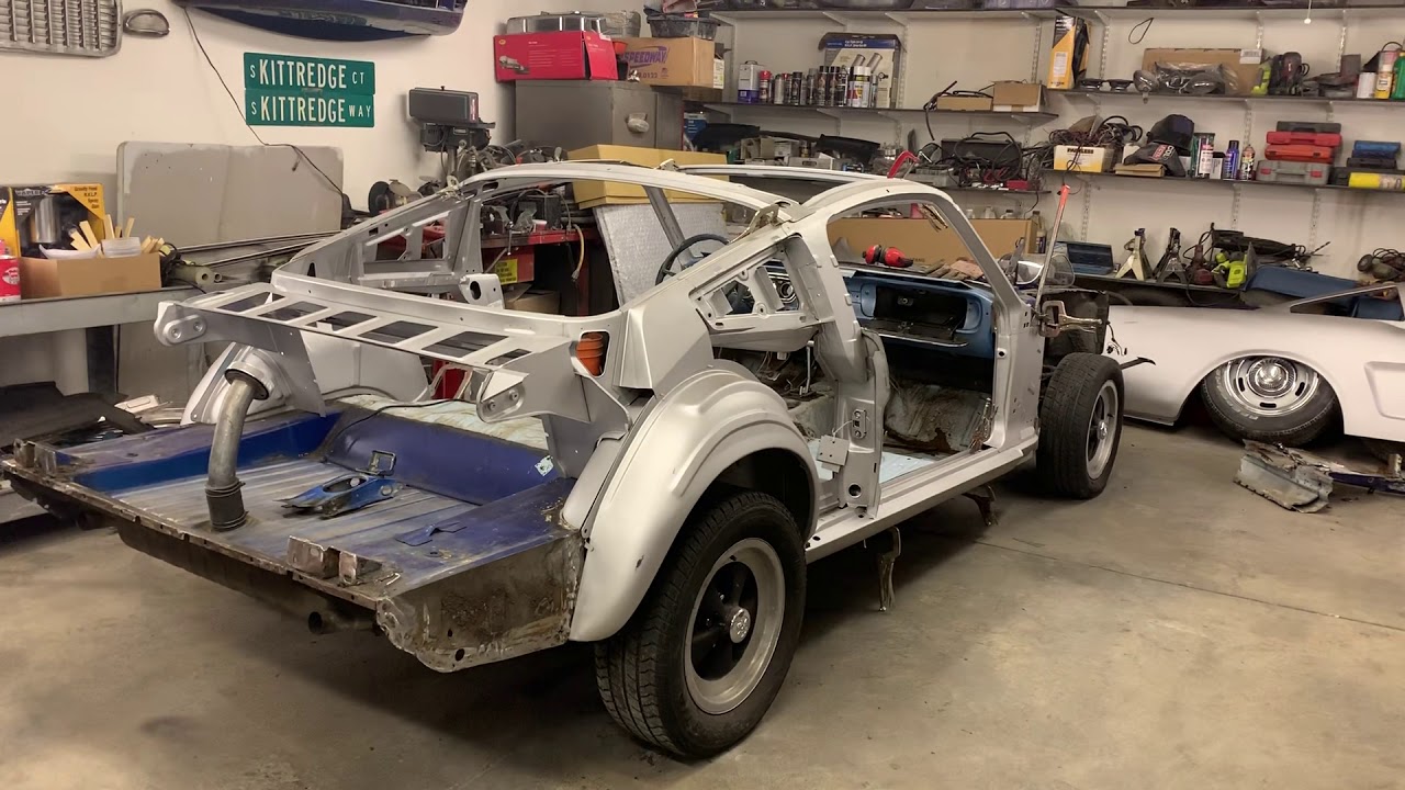 1966 Mustang fastback conversion. - YouTube